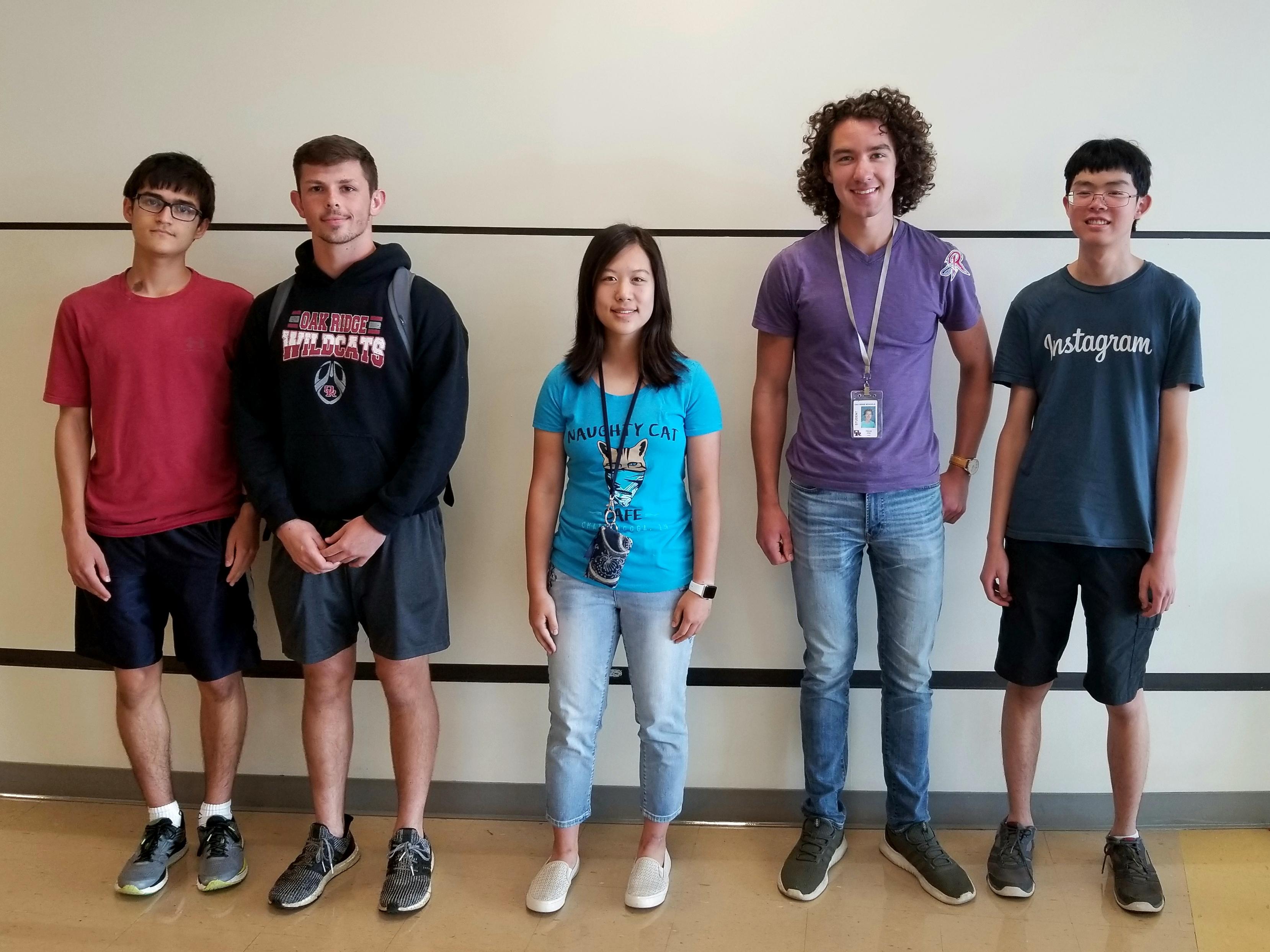 Announcing Five National Merit Semifinalists - Oak Ridge High School