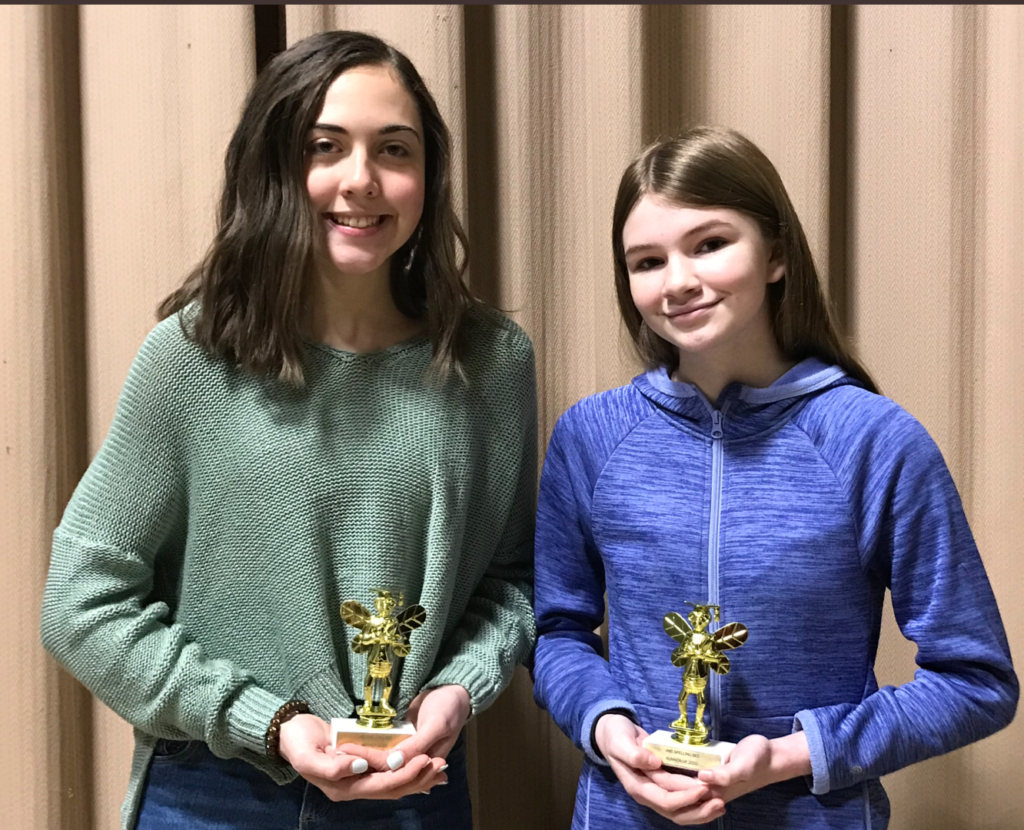 Spelling Bee Winners 2020 - Jefferson Middle
