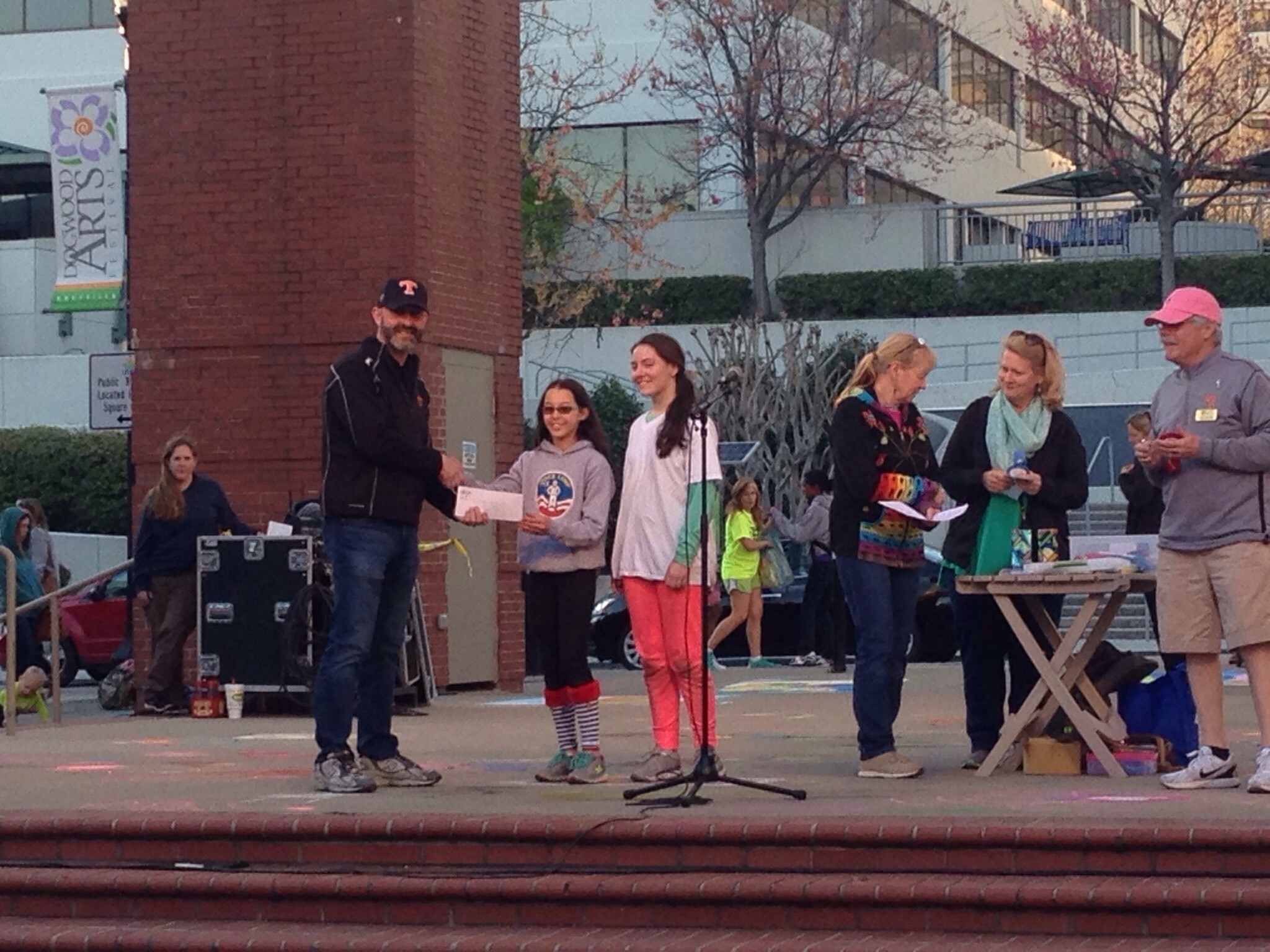 JMS Student Success at Dogwood Arts Festival Chalk Walk - Oak Ridge Schools