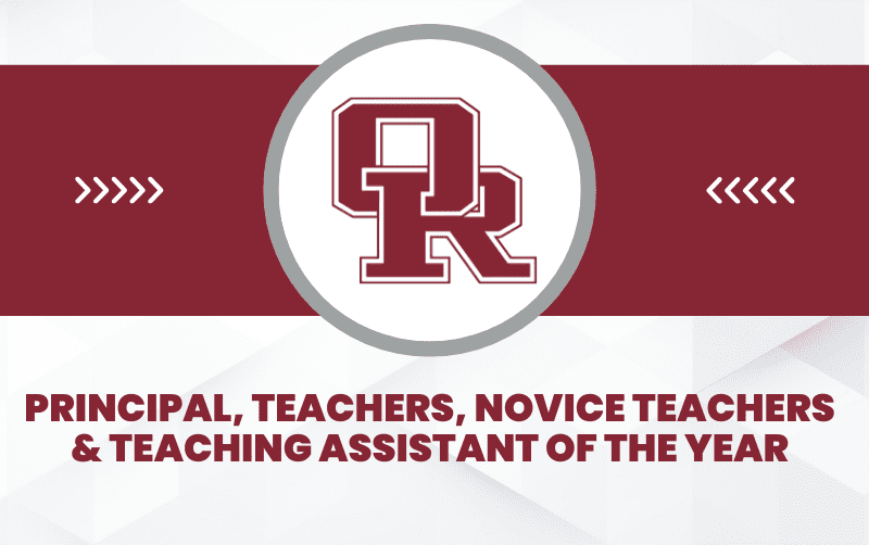 ORS Announces Principal, Teachers, Novice Teachers and Teaching ...